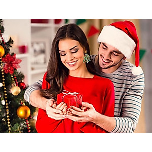 Christmas Tree Earrings for Women Lights Linear Sparkling Rhinestone Colored Christmas Tree Earrings Holiday Christmas Jewelry Gift