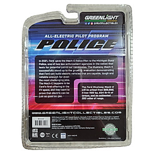 Greenlight 30429 2022 Ford Mustang Mach-E Police GT Performance Edition - All-Electric Pilot Program Pilot Vehicle (Hobby Exclusive) 1/64 Scale