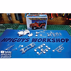 MPC 1981 Jeep CJ5 Golden Hawk 1:25 Scale Model Kit