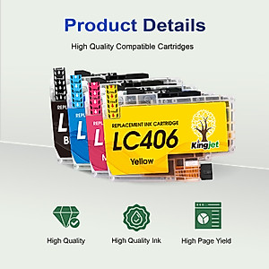 Kingjet Compatible Ink Cartridge Replacement for Canon CLI-251XL CLI 251 XL (3C/3M/3Y) Work with PIXMA MX922 IP7220 MG5520 MG5420 IX6820 IP8720 MG7120 MG6320 Printer