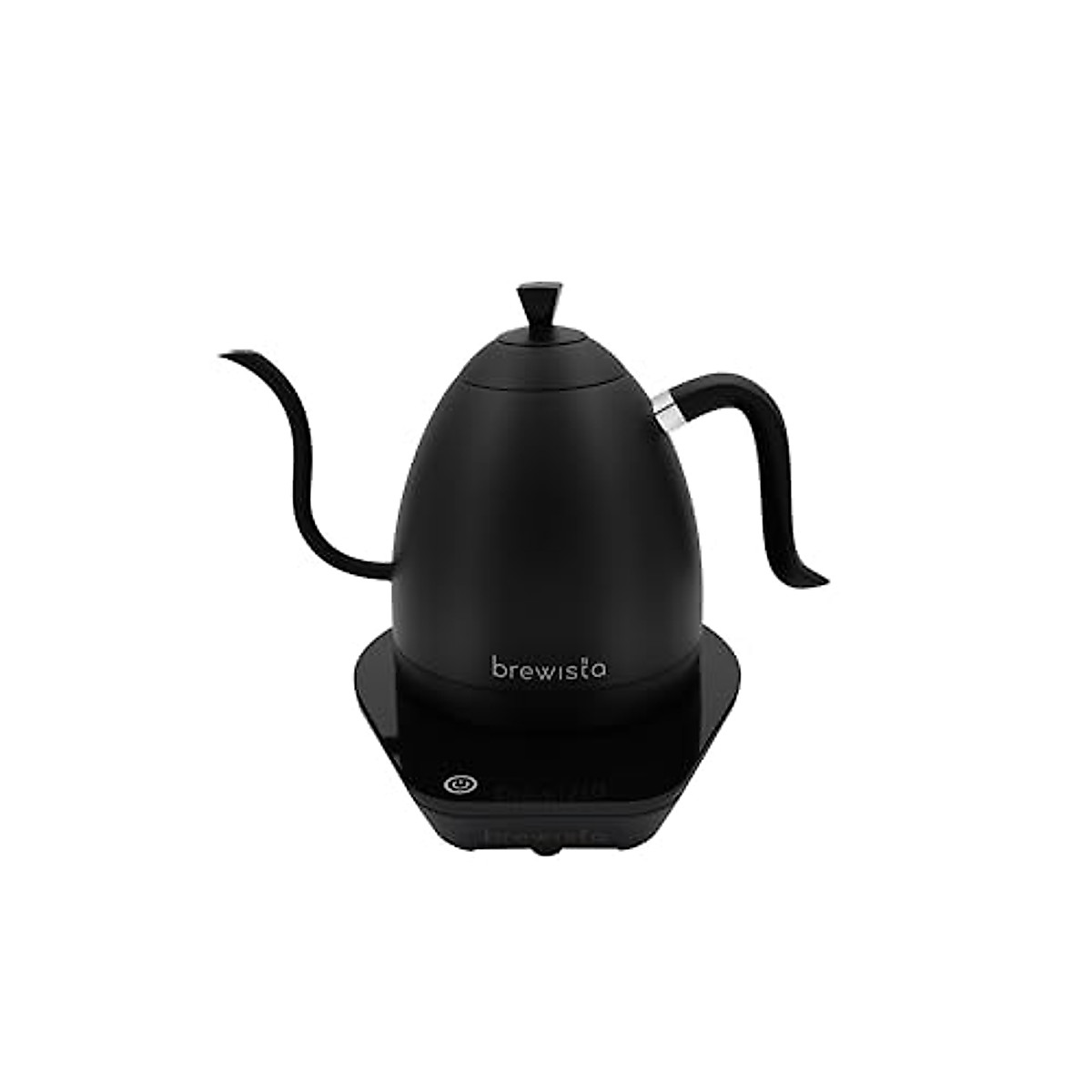 Brewista Artisan Electric Gooseneck Kettle, Water Boiler with LCD Panel, Precise Temperature Control, Fast Boiling and Keep Warm Settings for Pour-Over Coffee & Tea, Café, 1 Liter (All Black)