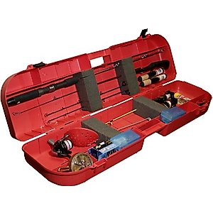 MTM IFB-1-30 Ice Fishing Rod Box, USA Made, Red