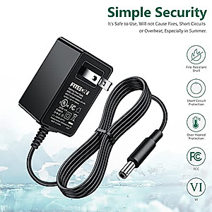 FITE ON 12V Power Adapter Replacement for Generac 0G5744 OG5744 12 16 22 kW 0055040 XG8000E XG10000E XG6500E GP6500E Toro Generator 5871 5819 Power Supply Battery Charger