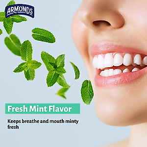 Armonds ProPicks Original Dental Picks for Teeth Cleaning - Disposable Plastic Toothpicks for Teeth & Gums - Cleans Teeth & Massages Gums - Fresh Mint Flavor - 6 Packages x 120 Interdental Tooth Picks