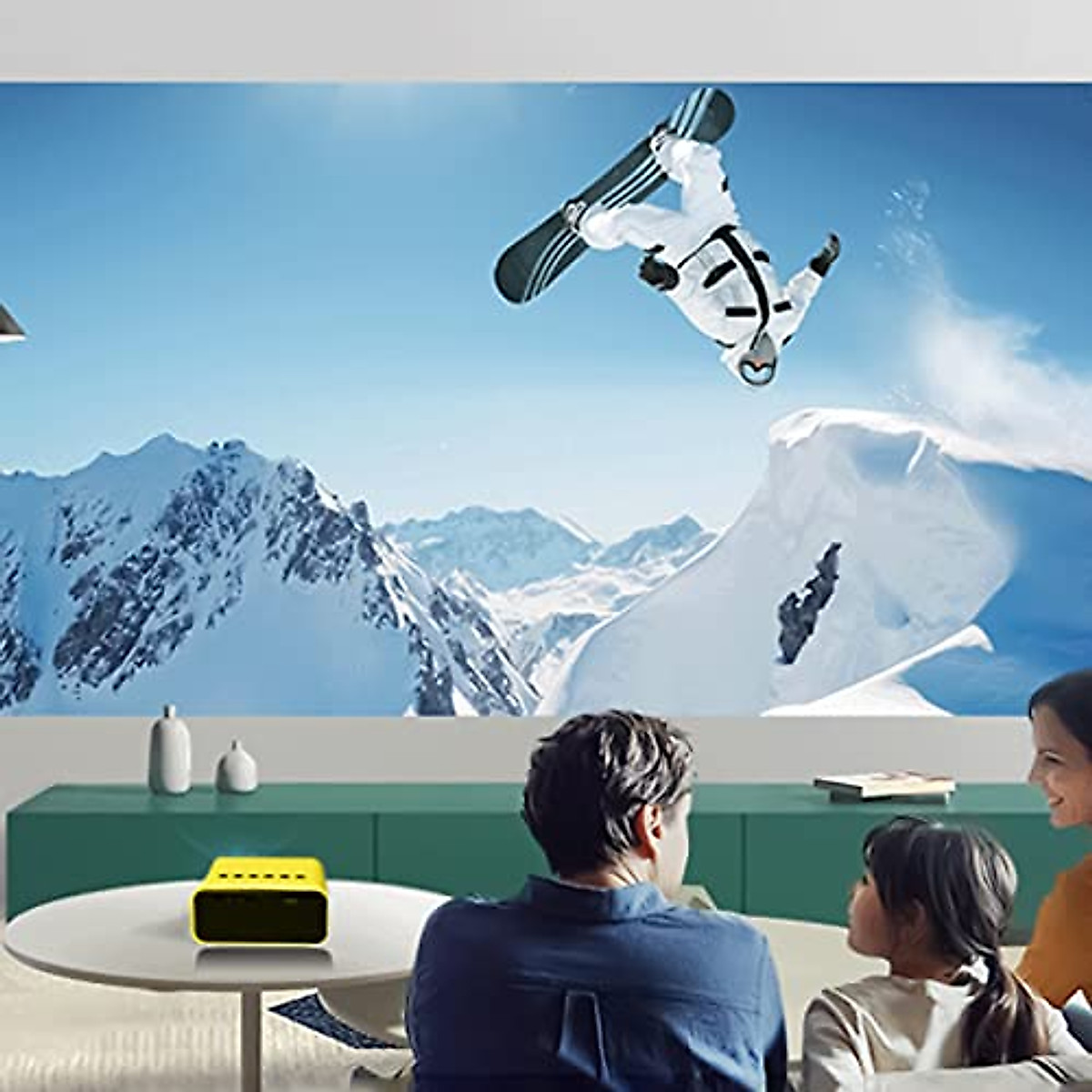 Mini Projector by OLOPE – Portable Kids & Outdoor Cinema