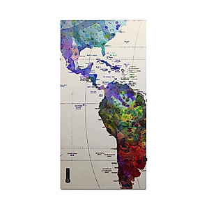 Head Case Designs Officially Licensed Mark Ashkenazi Map of The World Art Mix Vinyl Sticker Gaming Skin Case Cover Compatible with Xbox Series X Console and Controller Bundle