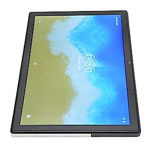 Rongm Tablet PC, Dual Band WiFi 5G 4G RAM 128G ROM Touch Screen Tablet for Home Writing (US Plug)