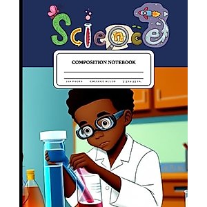Composition Notebook: Black kid themed notebook , black girl magic , school supplies, notebook for children