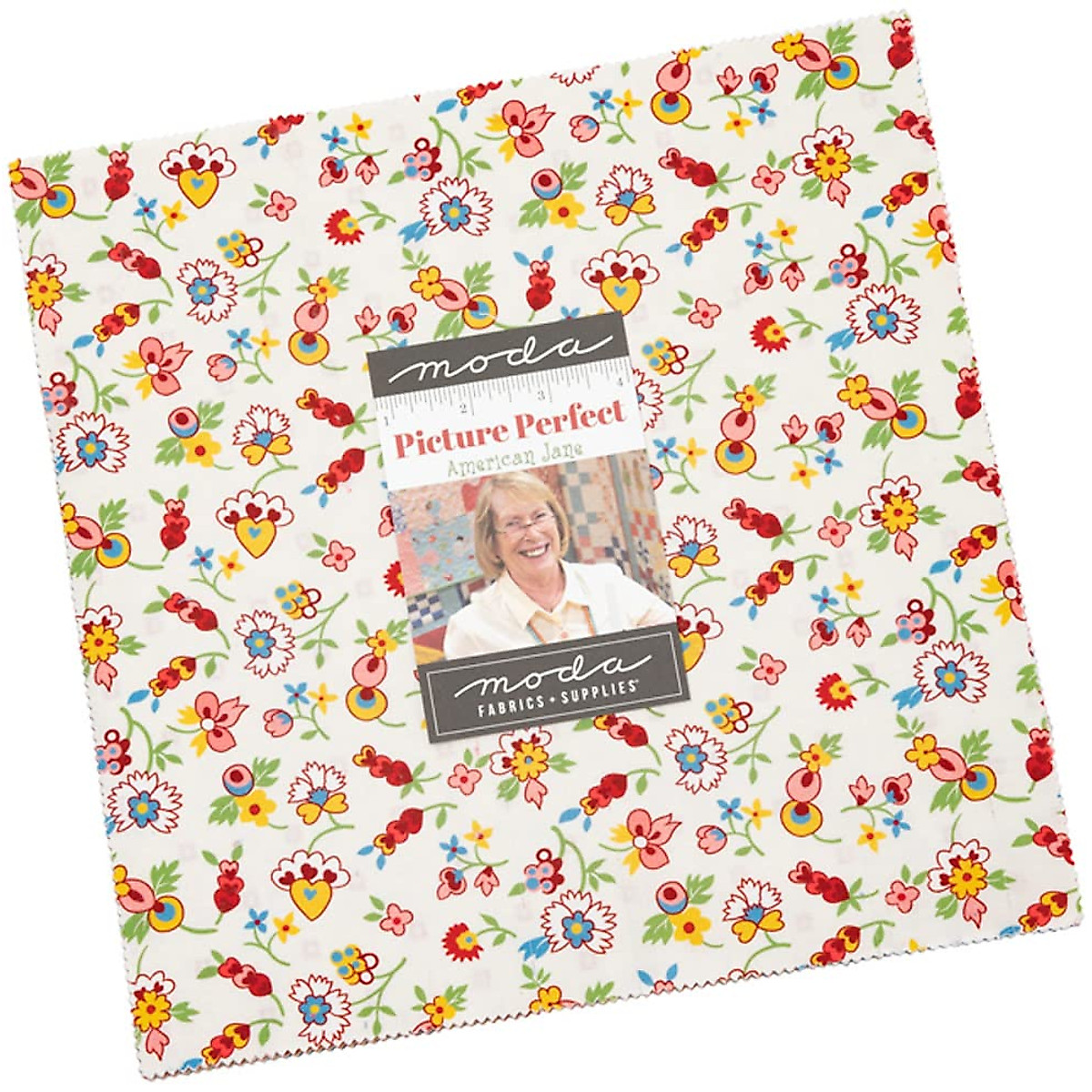 Moda Fabrics Picture Perfect Layer Cake, 42-10'' Precut Fabric Quilt Squares by American Jane