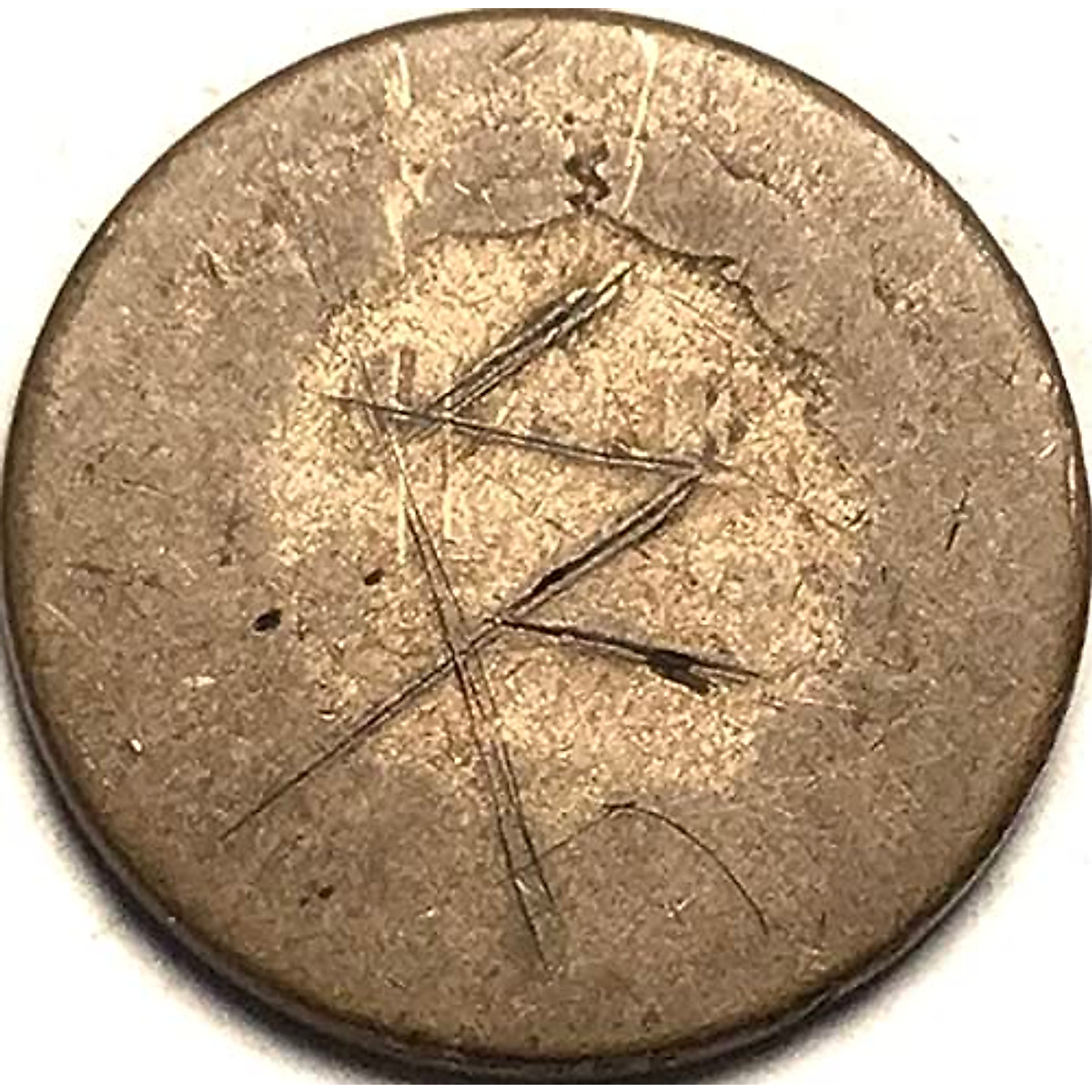 1859 P Indian head Penny Seller About Good