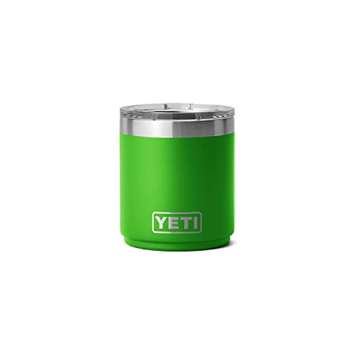 YETI Rambler 10 oz Stackable Lowball 2.0, Vacuum Insulated, Stainless Steel with MagSlider Lid, Canopy Green