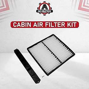 Cabin Air Filter Retrofit Kit - Compatible with Chevy, Cadillac and GMC Vehicles - Silverado, Sierra, Yukon, Tahoe, Suburban, Avalanche, Escalade - Replaces 259-200, 22759203, 103948, 22759208