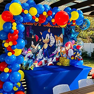 Henviro Royal Blue Party Balloons - 100 Pcs 5/10/12/18 Inch Balloons Helium Quality Latex Balloons As Birthday Party Balloons/Graduation Balloons/Valentines Day Balloons/Baby Shower/Wedding