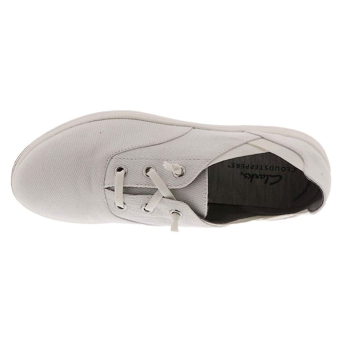Clarks Breeze Ave Sneaker, White, 7 Medium