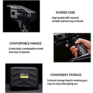 Smoking Gun Food Smoker,Cocktail Smoker Kit,Flavor Blaster Smoke Infuser Cold Smoke Bubble Gun for Classy Smoke, Infused Cocktails, Wine, Cheese, Meats & More