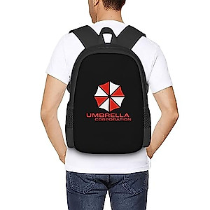 REFYLD Resident Umbrella Evil Corp Symbol Travel backpack Woman'S Mens Outdoor Bag Large Capacity Sports Travel Work Leisure Fashion Bag