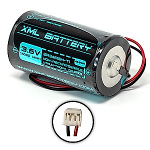 3.6v 14000mAh DSC WT4911BATT WT4911B ER34615M-T1 Battery ALEXOR ADT Wireless Outdoor Siren Strobe Lithium-Thionyl Chloride Non-Rechargeable Battery Pack Replacement for DSC Wireless Outdoor Siren