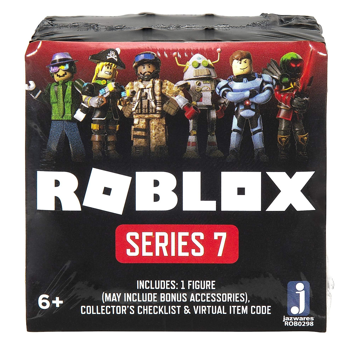 Roblox Action Collection - Series 7 Mystery Figure 1 -Pack [Includes 1 Exclusive Virtual Items]