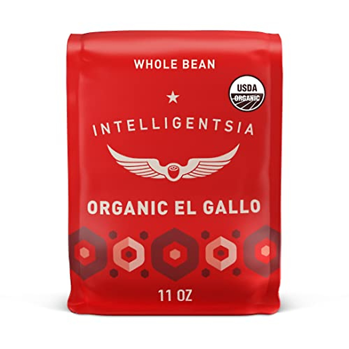 Intelligentsia Coffee, Light Roast Whole Bean Coffee - Organic El Gallo 11 Ounce Bag with Flavor Notes of Milk Chocolate, Honey and Cola