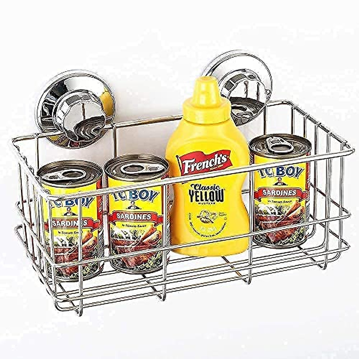 iPEGTOP No Drilling Suction Cup Deep Shower Caddies x1, Wide Shower Caddy x2, Suction Soap Dish x1, Rustproof Stainless Steel