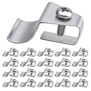 Blink XT2 Clips for Vinyl Siding, No-Hole Needed Siding Camera Hooks Outdoor Cam Hanger for Mounting Blink Xt2/Xt Cameras Home Security System (20 Pack)