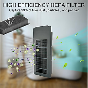 Replacement Parts Accessories for ECOVACS DEEBOT X2 Omni Vacuum Cleaner, Include 4 Side Brushes, 4 Filter, 4 Dust Bags, 4 Mop Pads