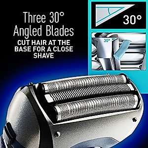 Panasonic Es-rt37-s Arc3 Electric Shaver 3-Blade Cordless Razor with Wet Dry Convenience for Men, 6.6 Ounce