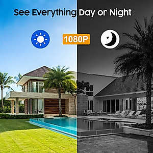 JouSecu 8CH Wired Security Camera System with 1TB Hard Drive, Upgrade 2MP CCTV DVR 8 Channel and 4 x 1080P Surveillance Bullet Cameras Outdoor Indoor with Night Vision, Weatherproof