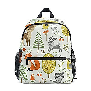 Toddler Backpack Bookbag School Bag Cute Travel Bag with Name tag