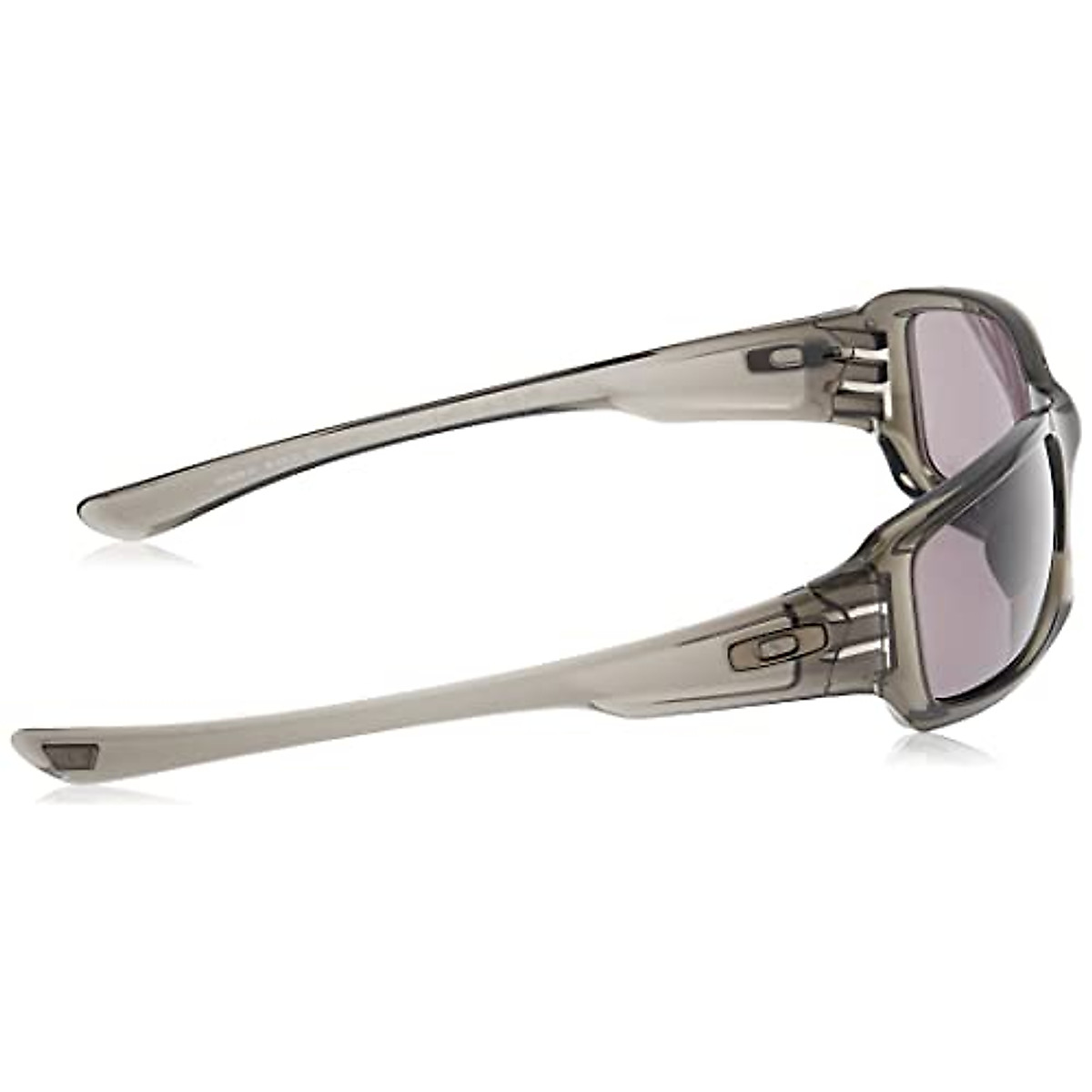 Oakley Men's OO9238 Fives Squared Polarized Rectangular Sunglasses, Grey Smoke/Warm Grey, 54 mm