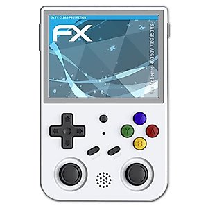 atFoliX Screen Protection Film compatible with Anbernic RG353V / RG353VS Screen Protector, ultra-clear FX Protective Film (3X)