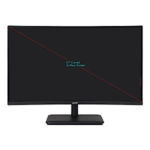 ED270R 27" Black 1920 x 1080 Widescreen 16:9 165Hz Refresh Rate AMD FreeSync Pre