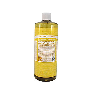 Dr. Bronner's Magic Soaps: Liquid Castile Soap, Citrus 32 oz (12 pack)