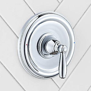 Pressure Balancing Tub and Shower Trim Kit, Compatible with Moen Posi-Temp Valve, Chrome