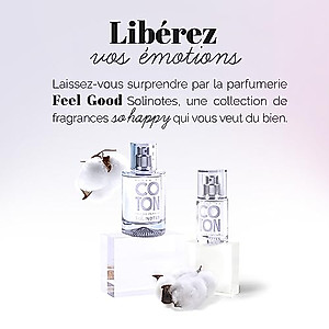 SOLINOTES Cotton Flower Perfume for Women - Eau De Parfum | Delicate Floral and Soothing Scent - Made in France - Vegan - 1.7 fl.oz
