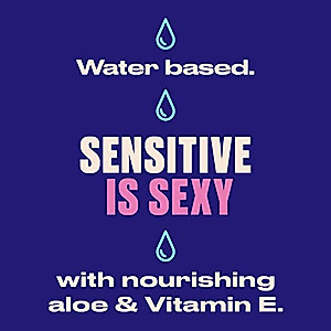 TROJAN Lubricant H2O Sensitive Touch Water-Based Lubricant, Personal Lubricant, 5.5 Fl Oz