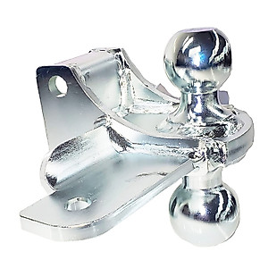 Shocker XR Combo Ball Mount Hitch with Sway Control Tabs, Fits 2" Hitch 4" Drop / 4" Rise