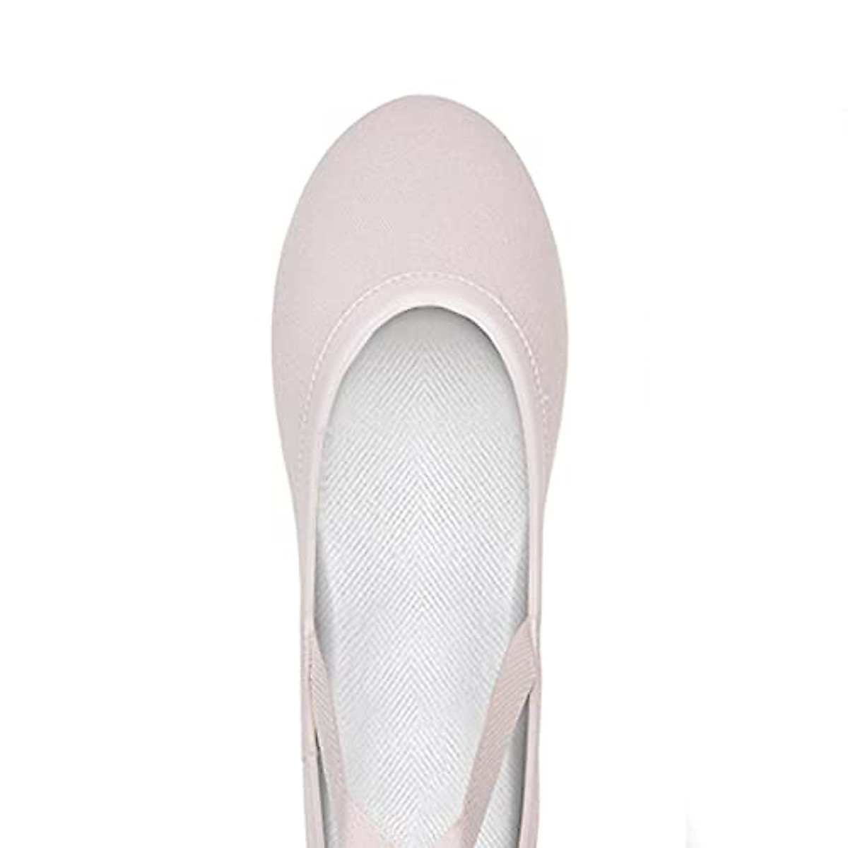 Wear Moi Vesta Stretch Canvas Ballet Slippers, Dark Pink, Size 37M EU/ 6 US (WMVESDPI37)