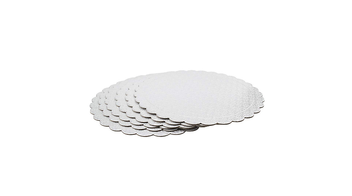Tebery 15 Pack Silver Cake Boards - Elegant Base for Baking