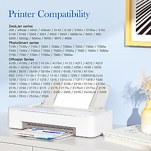 Valuetoner Remanufactured Ink Cartridge Replacement for HP 56 & 57 C9321BN C6656AN C6657AN for Deskjet 5850 5650 5150, Photosmart 7150 7260 7350 7960, PSC 2510 Printer (2 Black, 1 Tri-Color, 3 Pack)