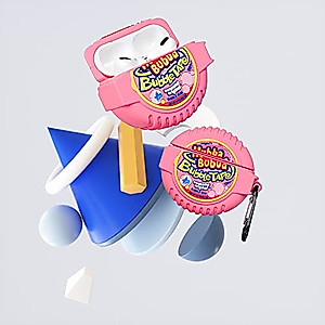 Compatible with Airpods Cases, Cute 3D Soft Silicone Cartoon Cool pods Case, Shockproof Protective Stylish Funny Cover Shell Skin Gift for Kids Boys Girls Teens Women Compatible with Airpods 2 case