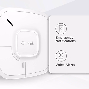 Onelink by FIRST ALERT Smoke Detector and Carbon Monoxide Detector | Hardwired | First Alert
