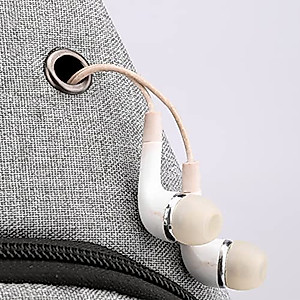 Man's Chest Bag Sling Backpack with Nylon One Shoulder Lightweight Bag for Friends Neighbors Colleagues Gray