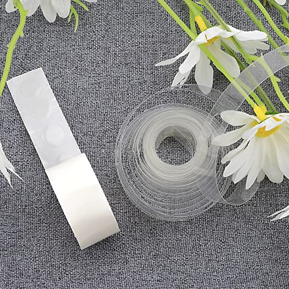 Balloon Arch Strip Kit 2 Sets, Balloon Arch Garland Decorating Strip Kit Balloon Tape Strip Balloon Decoration Strip Kit Dot Glue Stickers Double Side Tape for Wedding Birthday Baby Shower Decorations