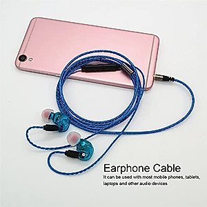 Hilitand Replacement Earphone 3.5mm Plug Audio Cable for ATH‑IM01 IM02 IM03 IM04 IM50 IM70 Headphone