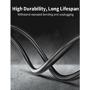 Tonton Power Extension Cable 33ft 10M 2.1mm x 5.5mm Compatible with 12V DC Adapter Cord for CCTV Security Camera IP Camera Standalone DVR