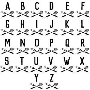 Personalized Kitchen Towel for BBQ Kings - Funny Kitchen Towels Set. 100% Pure Ringspun Cotton, Super Absorbent Kitchen Towels - Chef Design, Kitchen Décor