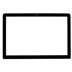 Willhom Front LCD Glass Cover Sheet with Adhesive Strips Replacement for MacBook Pro 15" Unibody A1286 (Late 2008-Mid 2012)