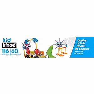 KID K’NEX – Oodles of Pals Building Set – 116 Pieces – Ages 3 and Up Preschool Educational Toy (Amazon Exclusive)