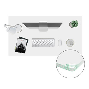 SANODESK Whole-Piece Particle Board Table Top for Standing Desk and Home Office Desk DIY, 40x24x1 Inch White Desk Top